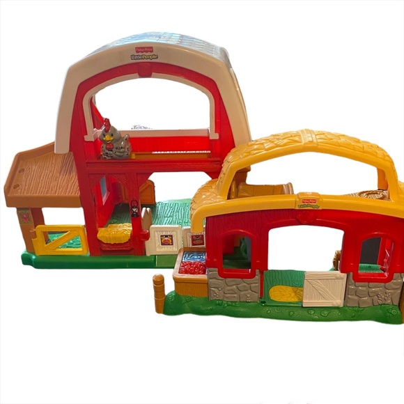 Fisher-Price | Toys | Little People Vintage Farm Barn Toys | Poshmark